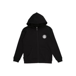 Element Sportsweatjacke 'SEAL BP' Jungen Gr&ouml;&szlig;e 176/182 schwarz / wei&szlig;