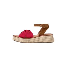 Pepe Jeans Sandale 'Kate Bass' Damen Gr&ouml;&szlig;e 36 braun / rot