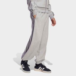Herren Sporthose "M ESS HLD PT"medium grau heather, normal, gr., Gr. L, adidas Sportswear, Obermaterial: 70% Baumwolle, 30% Polyester, Hosen