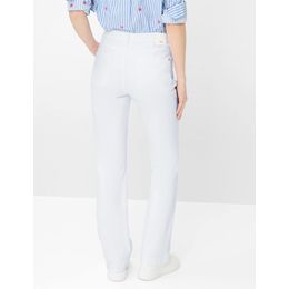 Brax Damen 5-Pocket-Jeans "Style MARY BOOT", wei&szlig;, Gr. 50, Denim/Jeans, 94% Baumwolle, 4% Polyester, 2% Elasthan, Jeans