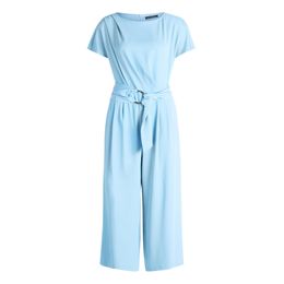 Betty Barclay Damen Overall "Damen mit Eingrifftaschen", blau, Gr. 46, Obermaterial: 96% Polyester, 4% Elasthan, Overalls