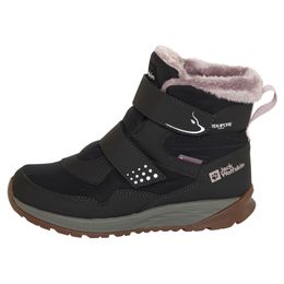 Jack Wolfskin M&auml;dchen Winterboots "POLAR BEAR-G TEXAPORE MID VC K", Gr. 28, schwarz, Synthetik, Textil, Schuhe, Snowboots, Winterstiefel,