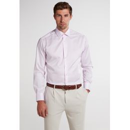 Eterna Herren Langarmhemd "MODERN FIT", rosa, Gr. 43, Twill, 100% Baumwolle, Hemden, NON IRON (b&uuml;gelfrei)