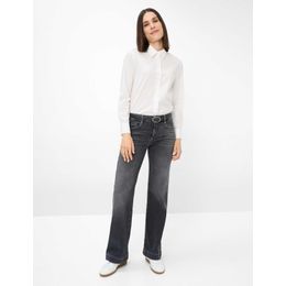 Brax Damen 5-Pocket-Jeans "Style MAINE", grau, Gr. 46, Denim/Jeans, 94% Baumwolle, 4% Polyester, 2% Elasthan, Jeans