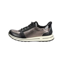 Ara Damen Sneaker "Ara Sneaker Leder/Textil", Gr. 40, schwarz, Leder, Textil, Schuhe