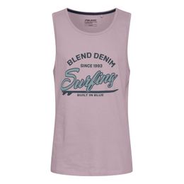 Blend Herren Longtop "Tanktop BHLingo", lila, Gr. XL, Obermaterial: 100% Baumwolle CO., Tops