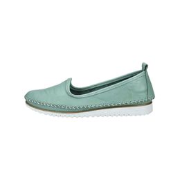 Andrea Conti Damen Slipper "Andrea Conti Slipper Leder", Gr. 36, gr&uuml;n, Leder, Schuhe