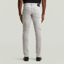 G-Star Raw G-STAR Herren Slim-fit-Jeans "3301 Slim", grau, Gr. 38, Denim/Jeans, Obermaterial: 99% Baumwolle, 1% Elasthan, Jeans, mit toller Waschung und Elasthan