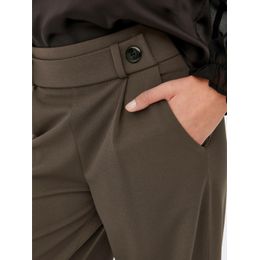 Jacqueline de Yong JDY Damen Jerseyhose "JDYGEGGO NEW LONG PANT JRS NOOS", braun, Gr. XL, unifarben, Jersey, Obermaterial: 95% Polyester, 5% Elasthan, Hosen, Materialmix