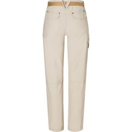 LPO Damen Outdoorhose "Krempelhose KENORA ROLL UP II", wei&szlig;, Gr. 40, Web, 70% Baumwolle. 30% Polyamid, Hosen, Schnelltrocknend und atmungsaktiv