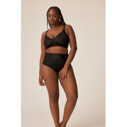 Naturana Damen B&uuml;gelloser BH "Modern Minimizer", Gr. 100, schwarz, Obermaterial: 80% Polyamid, 20% Elasthan, unifarben, BHs, verstellbare Tr&auml;ger,