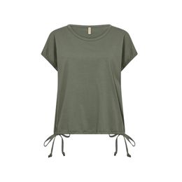 Kurzarmhemd soyaconcept "Soya Concept T-shirt SC_DERBY", Damen, Gr. M, Normalgr&ouml;&szlig;en, 7870 thyme, Obermaterial: 100% Baumwolle, Hemden
