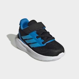 M&auml;dchen Sneaker "RUNFALCON 5 KIDS", adidas Sportswear, Gr. 21, schwarz, Synthetik, Textil, Schuhe, mit Klettverschluss