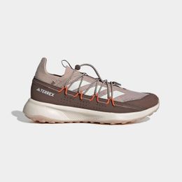 adidas terrex Damen Wanderschuh "VOYAGER 21 TRAVEL", Gr. 40wonder taupe, sanftes wei&szlig;, earth strata, Synthetik, Textil, Schuhe