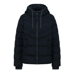 Cecil Damen Steppjackeschwarz navy blau, Gr. XL, unifarben, Stoff, Obermaterial: 100% Polyester; Futter: 100% Polyester; F&uuml;llung: 100% Polyester,