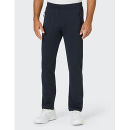 Joy Sportswear Herren Sweathose "FERNANDO", blau, Gr. 64, unifarben, Sweatware, Obermaterial: 70% Baumwolle, 25% Polyester, 5% Elasthan, Hosen, mit