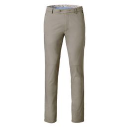 MEYER Herren Chinos "Bonn 1-5075", beige, Gr. 50, unifarben, 96% Baumwolle, 4% Elasthan, Hosen, Modern-GOTS-zertifiziert