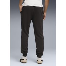 Puma Herren Trainingshose "ESS TAPE SWEATPANTS TR CL", schwarz, Gr. L, bedruckt, Sweatware, Obermaterial: 68% Baumwolle, 32% Polyester, Hosen,
