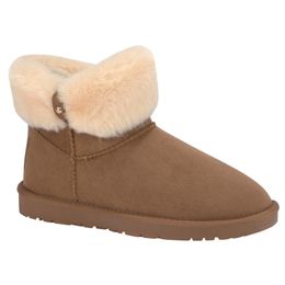 O`Neill O'NEILL Damen Schlupfboots "JENNER WOMEN MID", Gr. 37, braun, Textil, Schuhe, Winterboots, Snowboots, Winterschuhe, gef&uuml;ttert