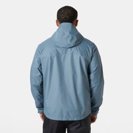 Helly Hansen Herren Regenjacke "LOKE JACKET", blau, Gr. S, unifarben, Web, Obermaterial: 100% Polyamid, Jacken, mit Kapuze, wasserdicht, winddicht,