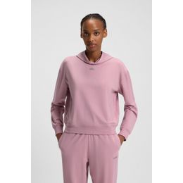 HUGO UNDERWEAR Damen Kapuzensweatshirt "SHUFFLE_HOODIE", Gr. XSopen pink 696, Sweatware, Obermaterial: 48% Baumwolle, 48% Modal, 4% Elasthan,