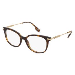 Burberry BE2391 Brille Damen | Fassung: Vollrand, Quadratisch, Havanna Dunkel