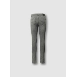 Pepe Jeans Damen Skinny-fit-Jeans "SKINNY JEANS MW"grau mid, Gr. 27, Denim/Jeans, Obermaterial: 84% Baumwolle, 15% Polyester, 1% Elasthan, Jeans, in