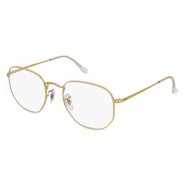 Ray-Ban RX6448 Brille Unisex | Fassung: Vollrand, Quadratisch, Gold