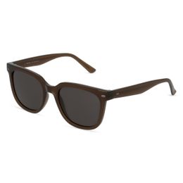 Fielmann MC 560 SUN CL SIMON | Herren-Sonnenbrille | Fassung: Vollrand, Quadratisch, Propionat, Olive Gl&auml;nzend | Glasfarbe: G15