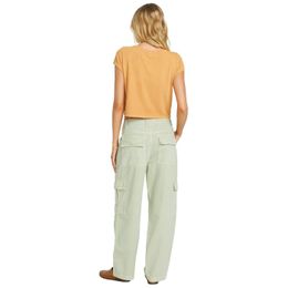 Billabong Damen Cargohose "Walk Along", gr&uuml;n, Gr. 29, Obermaterial:100% Baumwolle., Hosen