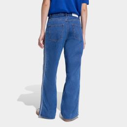 Damen Sporthose "FIREBIRD TP D", blau, Gr. 32, adidas originals, Obermaterial: 100% Baumwolle, Hosen, Denim Hose, regul&auml;r geschnitten