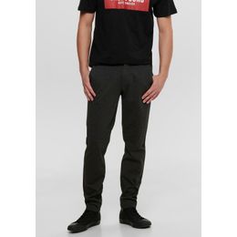 Only & Sons ONLY & SONS Herren Chinos "ONSMARK SLIM GW 0209 PANT NOOS", grau, Gr. 36, unifarben, Web, Obermaterial: 76% Polyester, 20% Viskose, 4% Elasthan, Hosen