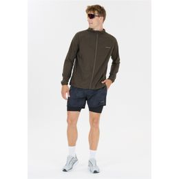 Endurance Herren Laufjacke "Siony", braun, Gr. XXXL, unifarben, 55% Polyester, 45% Polyamid, Jacken, atmungsaktiv