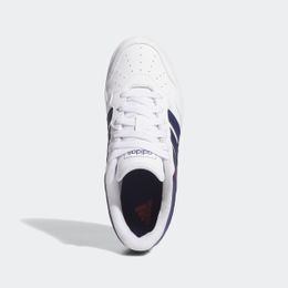 M&auml;dchen Sneaker "HOOPS 4.0 KIDS", adidas Sportswear, Gr. 39, blau, Synthetik, Schuhe, f&uuml;r Kinder