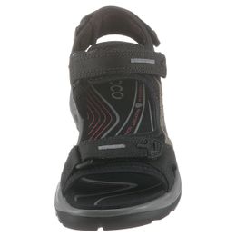 Ecco Damen Trekkingsandale "OFFROAD", Gr. 40, schwarz, Nubukleder, Textil, Schuhe, Outdoorschuh, Sommerschuh, Freizeitsandale, in sportlicher Optik