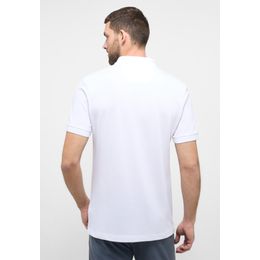 Eterna Herren Langarm-Poloshirt "MODERN FIT"wei&szlig;, Gr. 40, Piqu&eacute;, 56% cotton, 5% Elasthan, 39% Polyester, Shirts