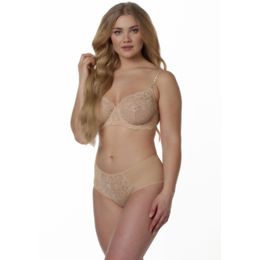 After Eden D-cup & up Damen Panty "BO", AFTER EDEN D-CUP & UP, Gr. L, rosa, Spitze, Obermaterial: 86% Polyamid, 14% Elasthan, unifarben, Unterhosen, Mit Spitze, leicht