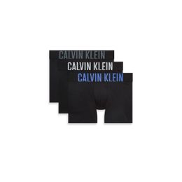 Herren Boxer "BOXER BRIEF 3PK", Calvin Klein Underwear, Gr. S, schwarz, Jersey, Obermaterial: 95% Baumwolle, 5% Elasthan, unifarben, Unterhosen, mit