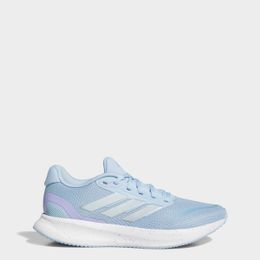 Damen Laufschuh "RUNFALCON 5", adidas Performance, Gr. 42,5, blau, Synthetik, Textil, Schuhe