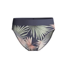 Calida Damen Slip "Elastic Trend", Gr. XS, bunt, Single Jersey, Obermaterial: 94% Baumwolle, 6% Elasthan, Unterhosen, breiter Weichbund, elastisch,