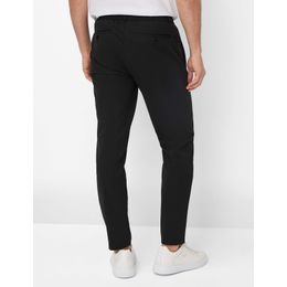 Brax Herren Chinohose "Style PHIL"schwarz, Gr. 46, 74% Polyester, 22% Viskose, 4% Elasthan, Hosen