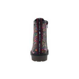 Tom Tailor M&auml;dchen Stiefel "Tom Tailor Tall Boots", Gr. 33schwarz multicolor, Polyurethan, Schuhe