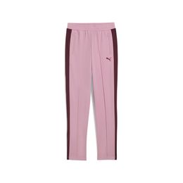 Puma M&auml;dchen Sporthose "T7 ALWAYS ON Slim Trainingshose M&auml;dchen", rosa, Gr. 176, unifarben, Obermaterial: 100% Polyester, Hosen