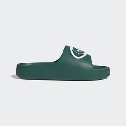 Herren Badesandale "ADILETTE 00S BADESCHLAPPEN", adidas originals, Gr. 42, gr&uuml;n, Synthetik, Schuhe, Badelatschen