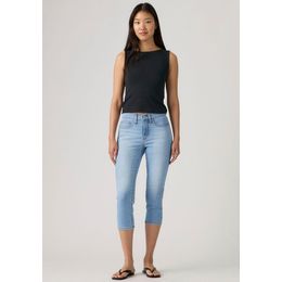 Levi's LEVI'S Damen Caprijeans "311 SHAPING SKN CAPRI"up and away, Gr. 29, Denim/Jeans, Obermaterial: 80% Baumwolle, 19% Polyester, 1% Elasthan, Jeans