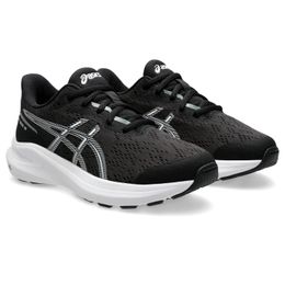 asics M&auml;dchen Lauflernschuh "GT-1000 13 GS", Gr. 39, schwarz-wei&szlig;, Mesh, Schuhe