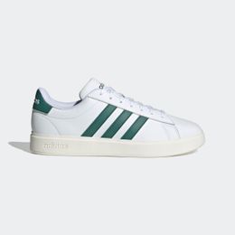 Herren Sneaker "GRAND COURT CLOUDFOAM COMFORT", adidas Sportswear, Gr. 44, wei&szlig;, Synthetik, Schuhe, Design auf den Spuren des adidas Superstar