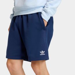 Shorts adidas originals "TREFOIL ESSENTIALS 7 INCH FLEECE", Herren, Gr. L, N-Gr, night indigo, normal, gr., Obermaterial: 82% Baumwolle, 18% Polyester, Hosen Shorts, sportlicher Stil, f&uuml;r vielseitige Alltagsaktivit&auml;ten