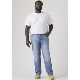 LEVI'S&reg; PLUS LEVI'S PLUS Herren Straight-Jeans "501 LEVI'SORIGINAL B&T", blau, Gr. 48, Denim/Jeans, Obermaterial: 99% Baumwolle, 1% Elasthan, Jeans