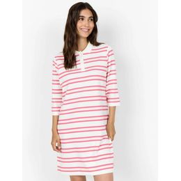 soyaconcept Damen Jerseykleid "Soya Concept Dress SC-BARNI 55"4390c rapture rose combi, Gr. XL, Obermaterial: 48% Modal, 48% Polyester, 4% Elasthan,